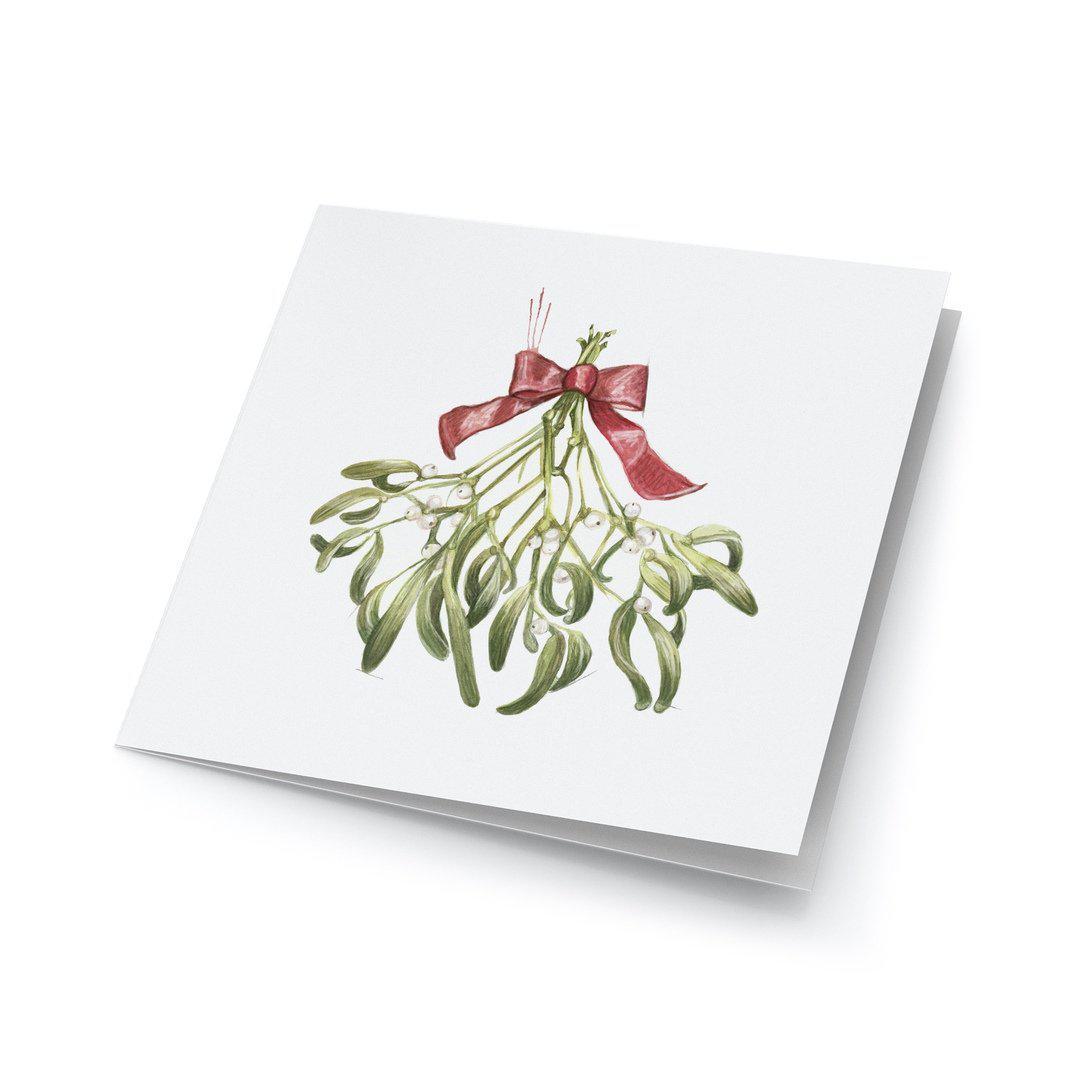 Store kunstkort - Misteltein – Hyttefeber